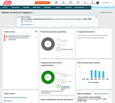 Logiciel de RH et de paie tout-en-un ADP Workforce Nowᴹᴰ | ADP Canada